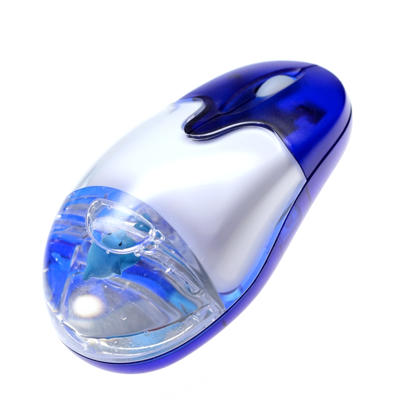 WIRELESS AQUA MOUSE WITH A PERSONALISED FLOATING ITEM - PROMOTEus.cz ...